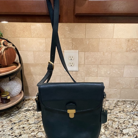 Coach | Bags | Coach Rare Vintage Forest Green Leather Camden Jackson ...